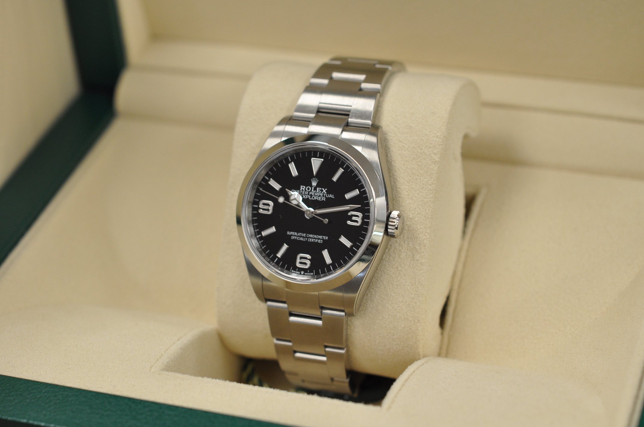Rolex New Explorer 36 124270 - Hackett Watches