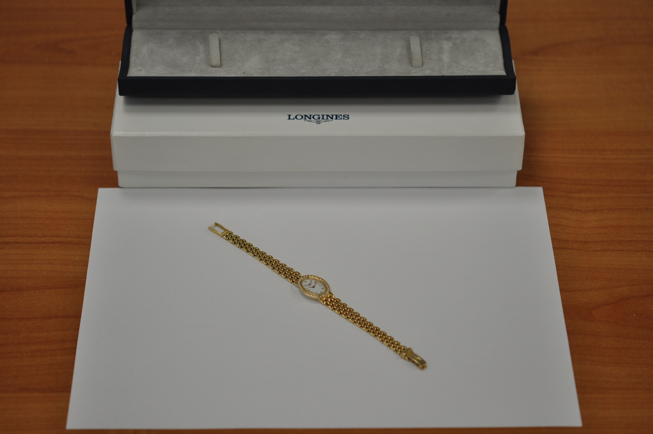 Longines 18ct Grand Classique diamond case - Hackett Watches