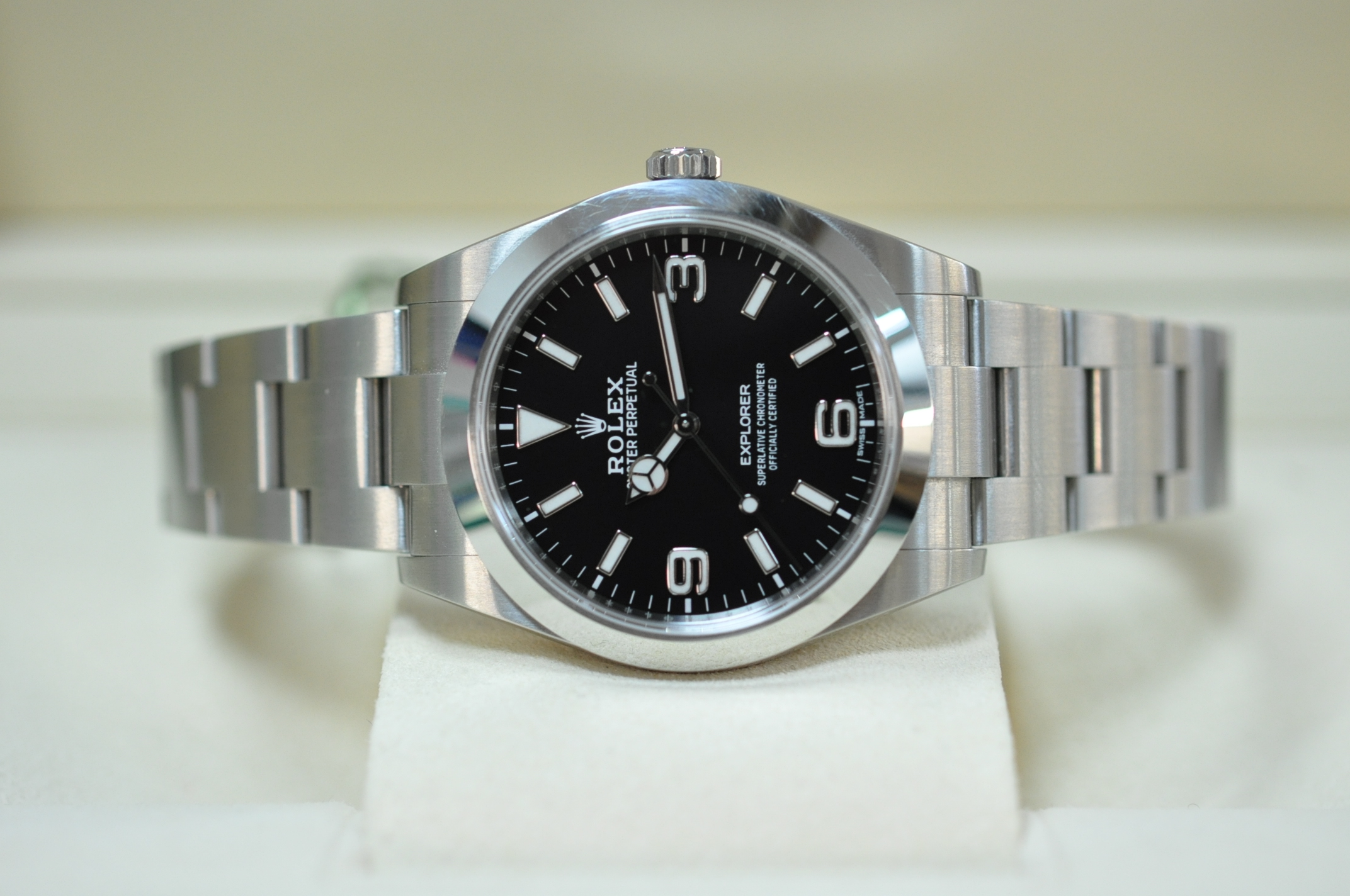 Rolex May 2018 Rolex Explorer 39mm - Hackett Watches