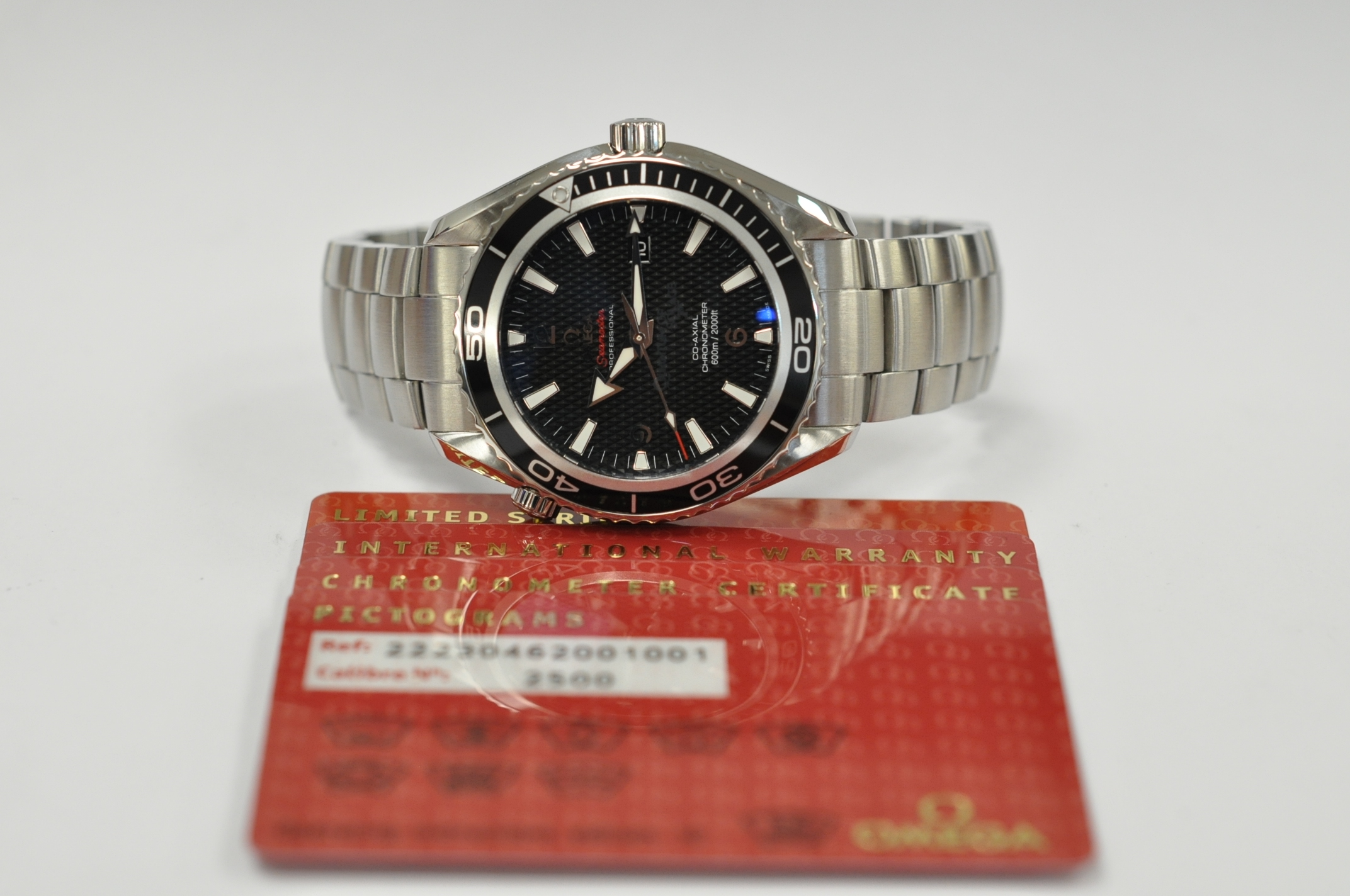 Omega Planet Ocean Quantum of Solace - Hackett Watches