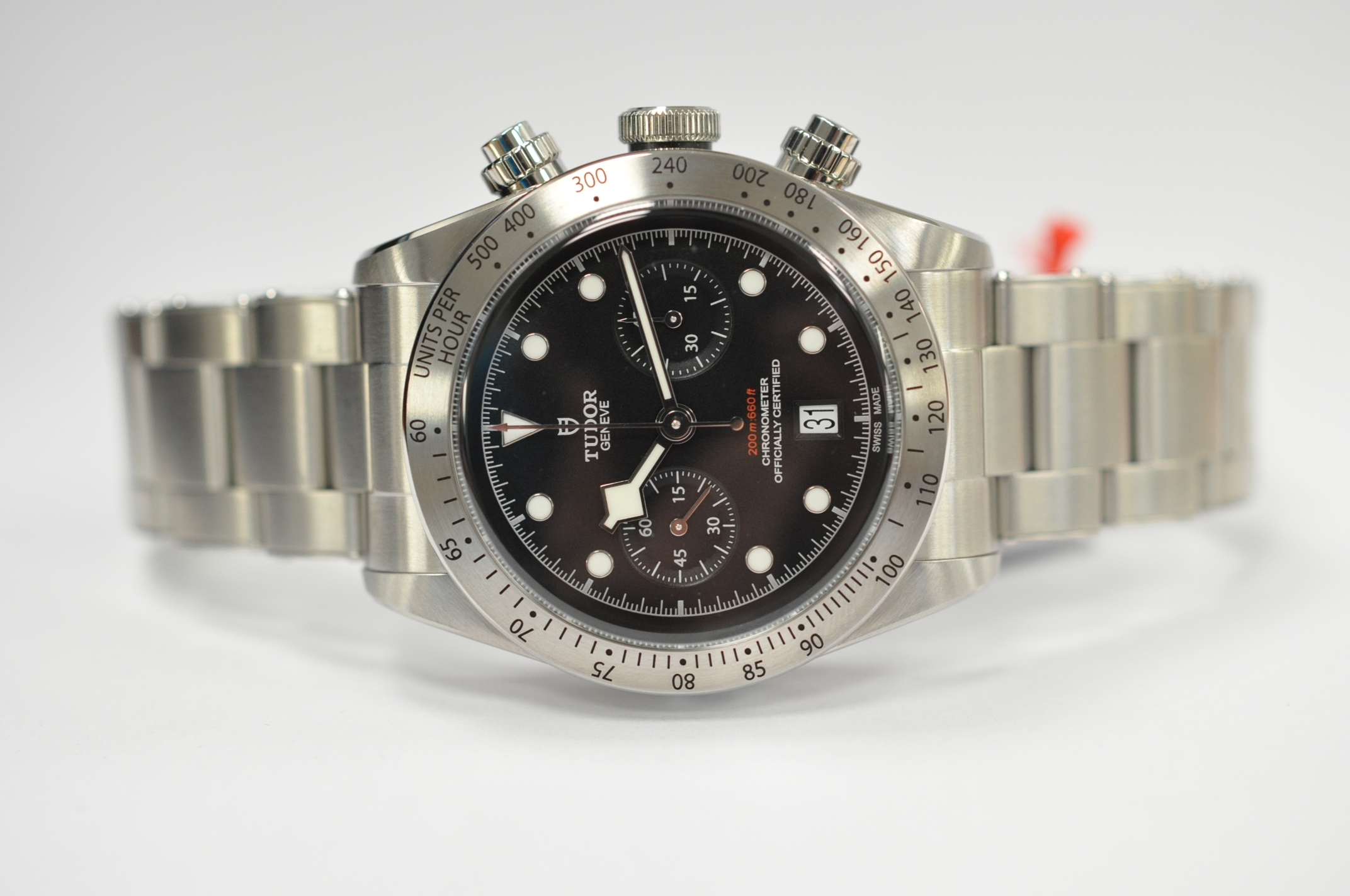 Tudor 2017 NOS Black Bay chrono 79350 - Hackett Watches