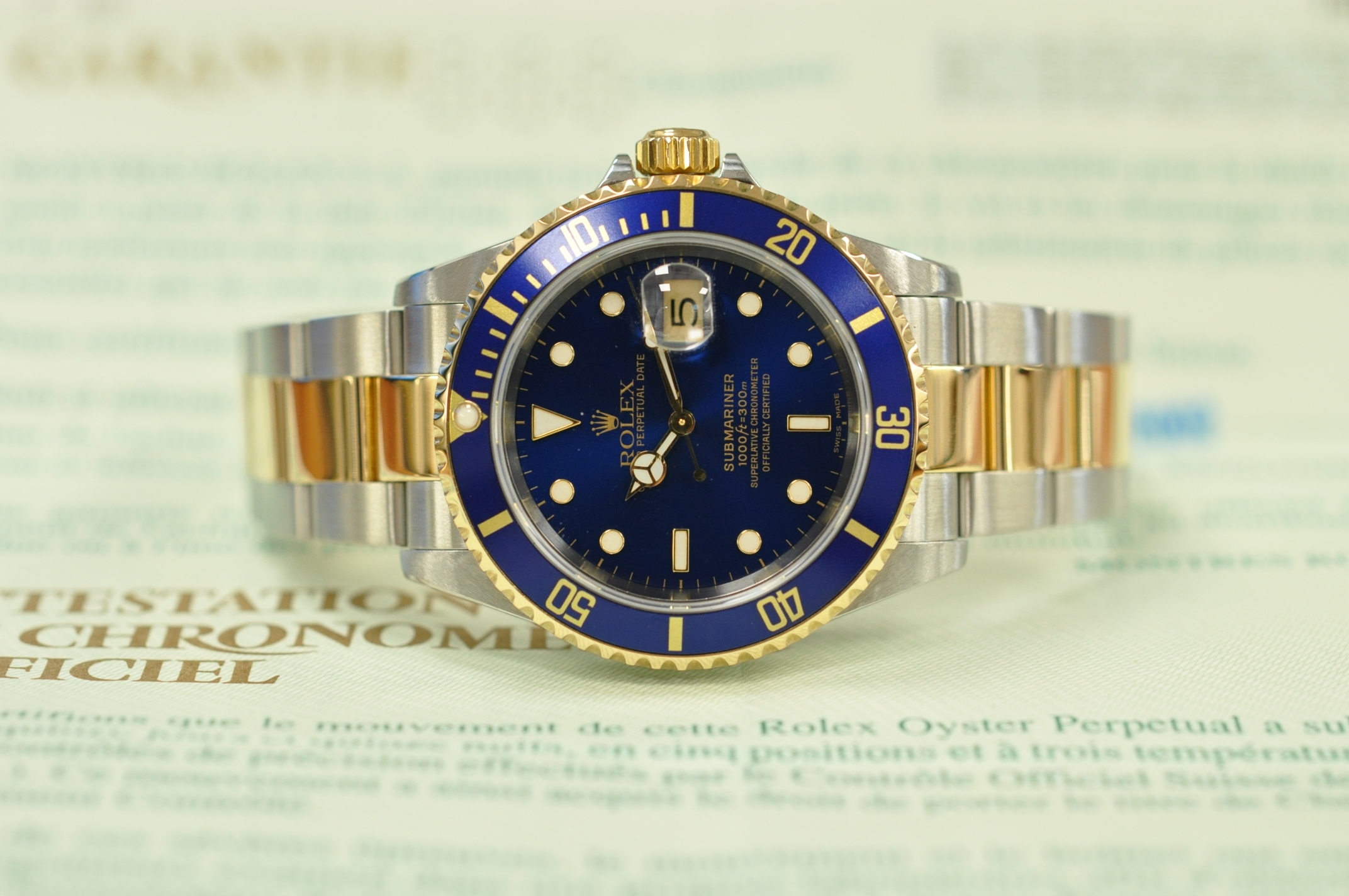 Rolex 2002 Submariner-Date 16613 - Hackett Watches