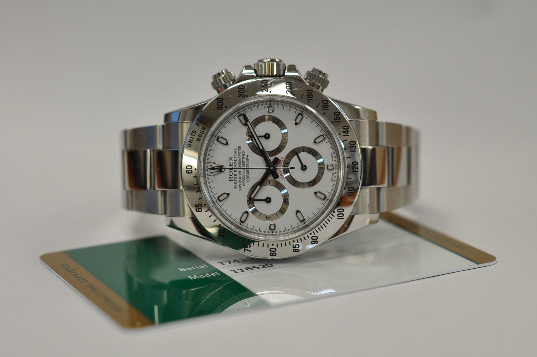 Rolex 2015 Daytona 'APH' dial 116520 - Hackett Watches
