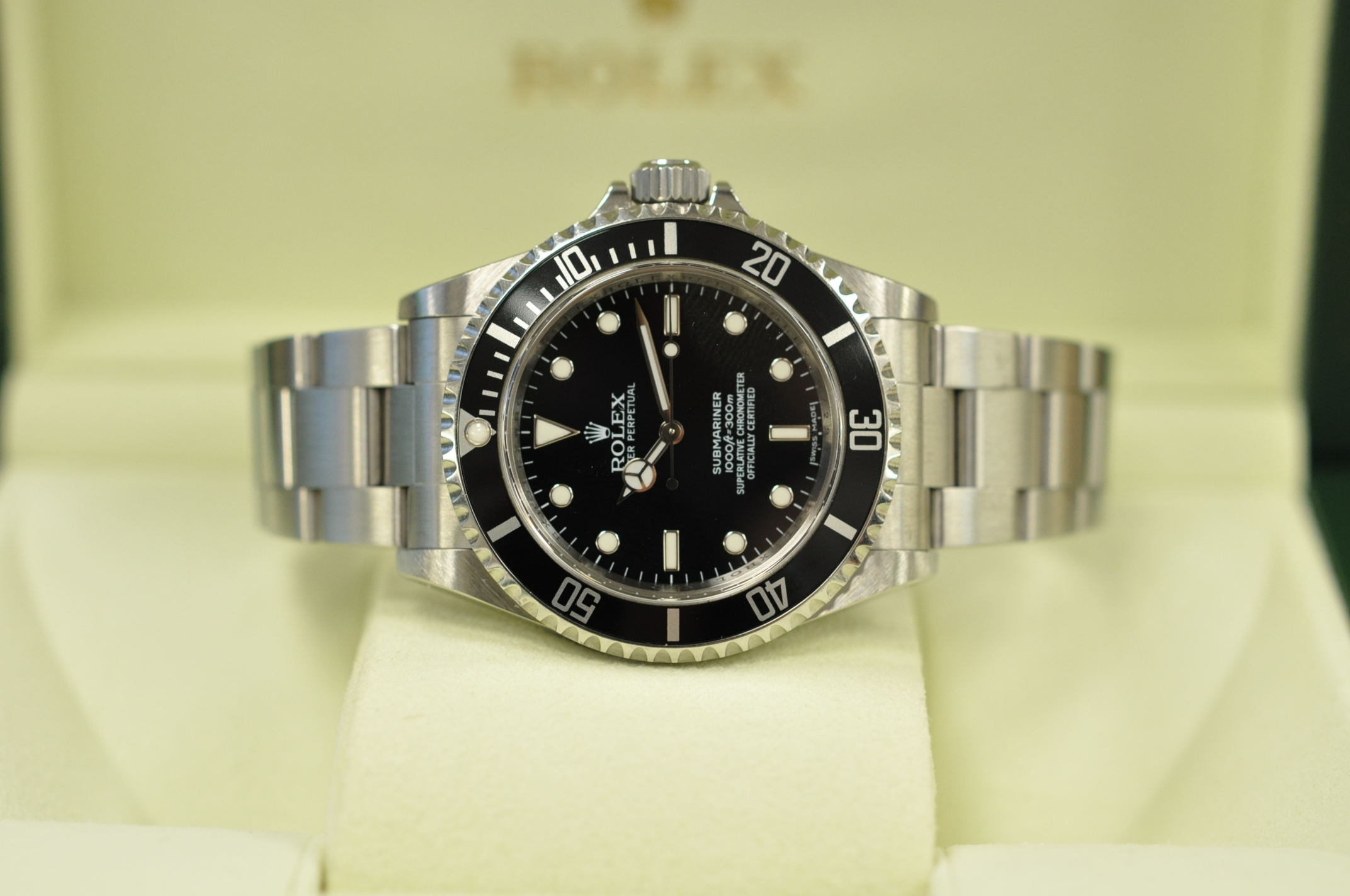 Rolex 2008 Submariner '4-line' 14060M - Hackett Watches