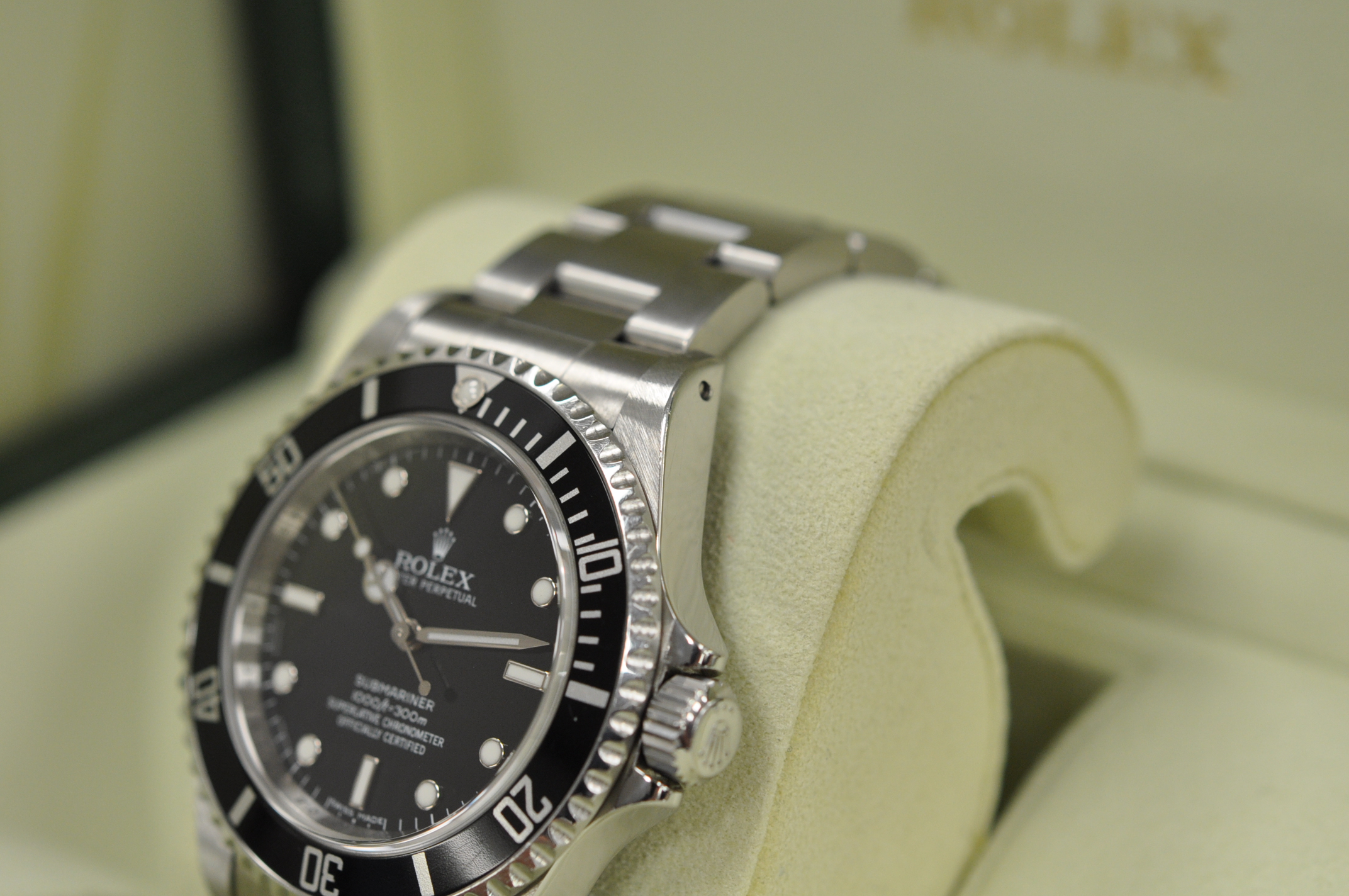 Rolex 2008 Submariner '4-line' 14060M - Hackett Watches