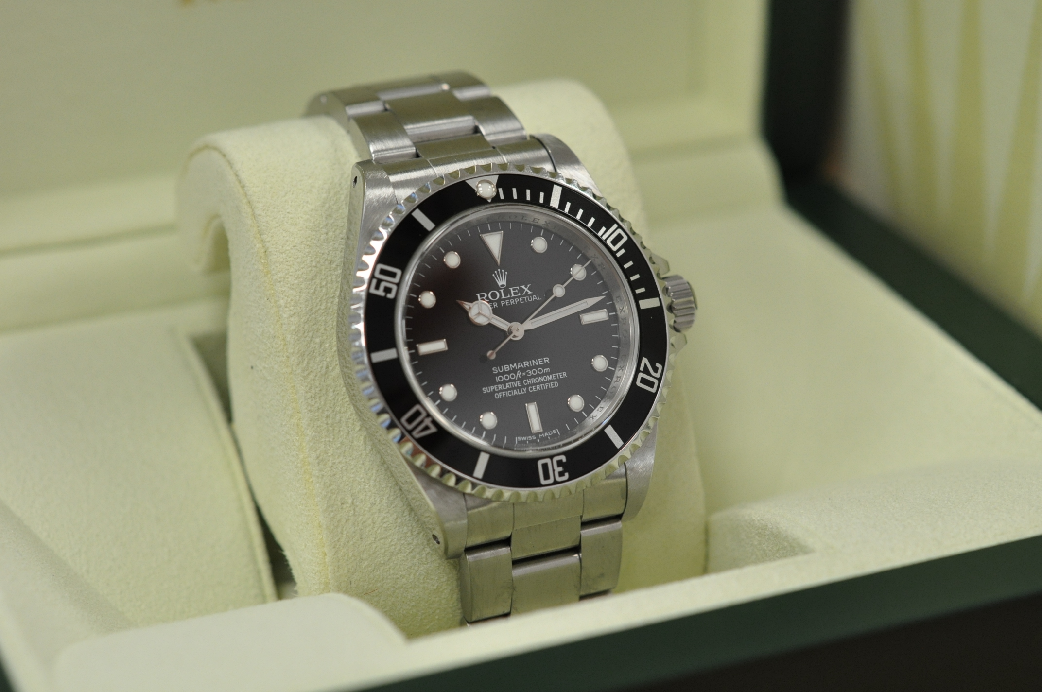 Rolex 2008 Submariner '4-line' 14060M - Hackett Watches