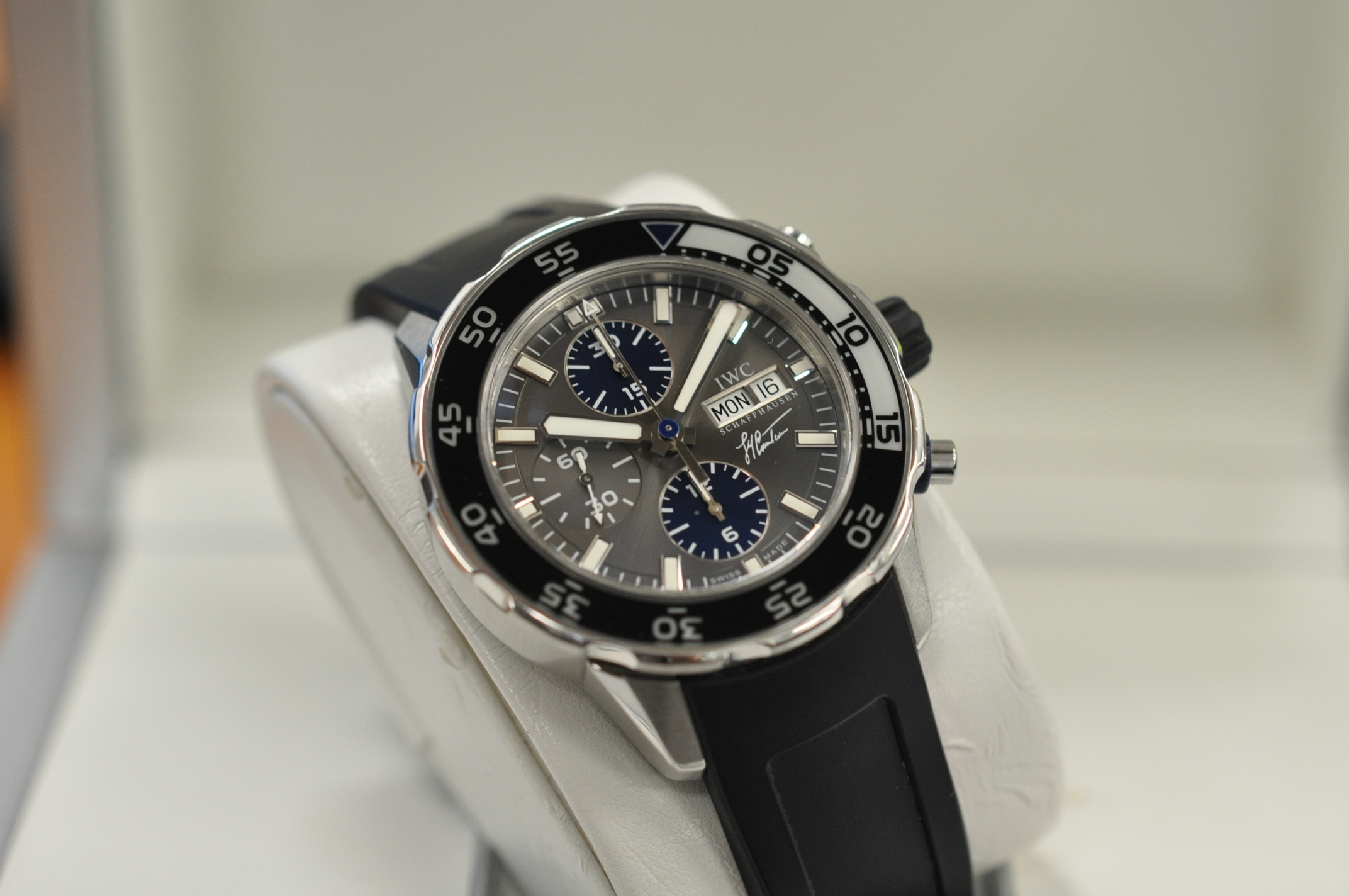 IWC 2013 Aquatimer Jacques Cousteau Edition - Hackett Watches