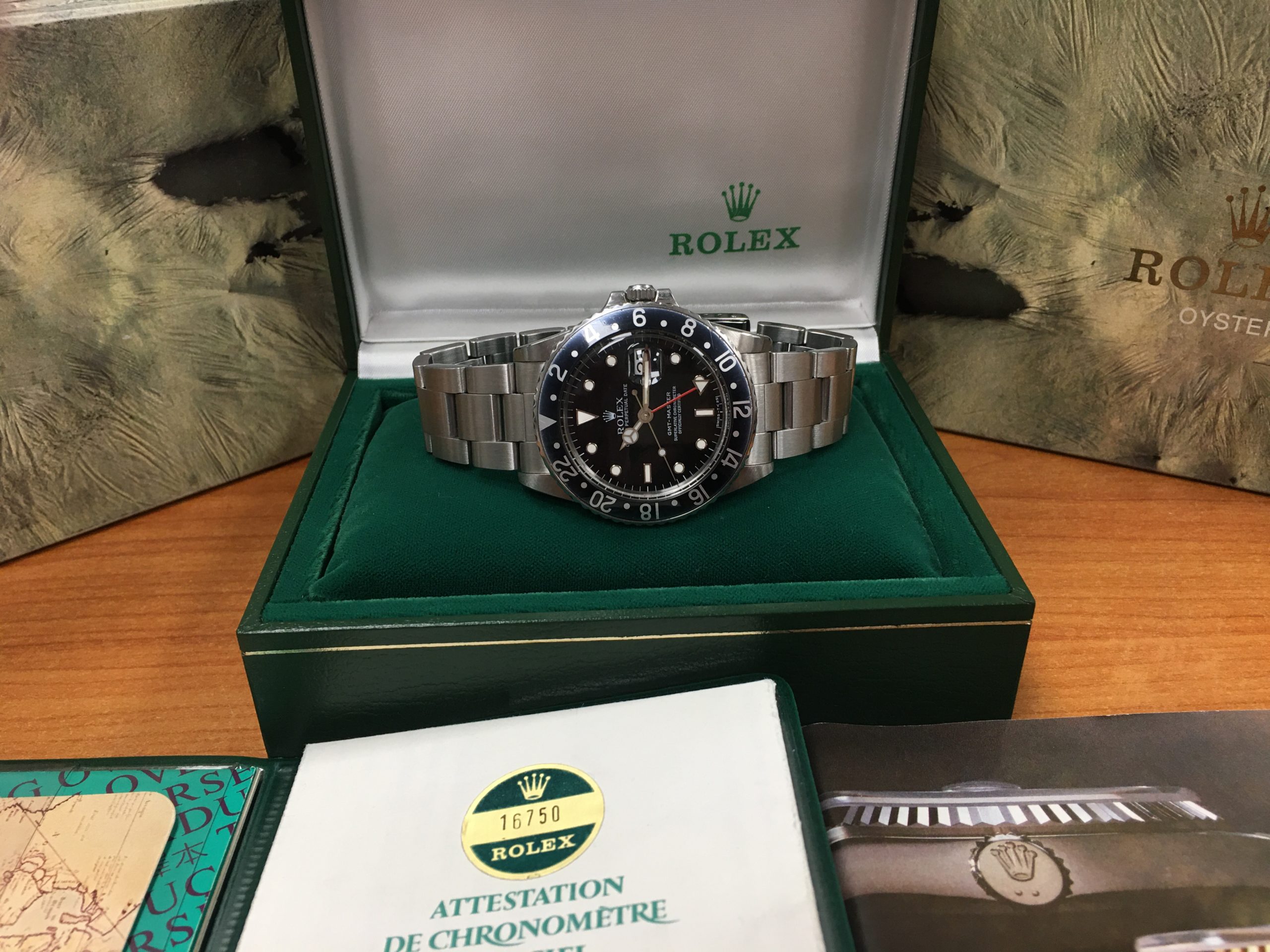 Rolex 1985 GMT-Master 16750 - Hackett Watches