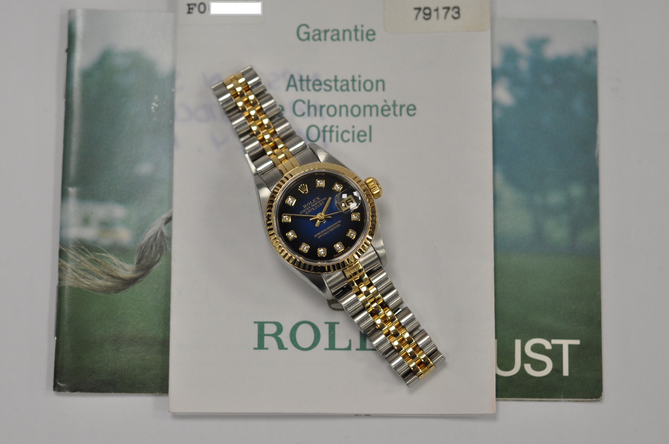 Rolex 2004 Datejust Diamond dial - Hackett Watches