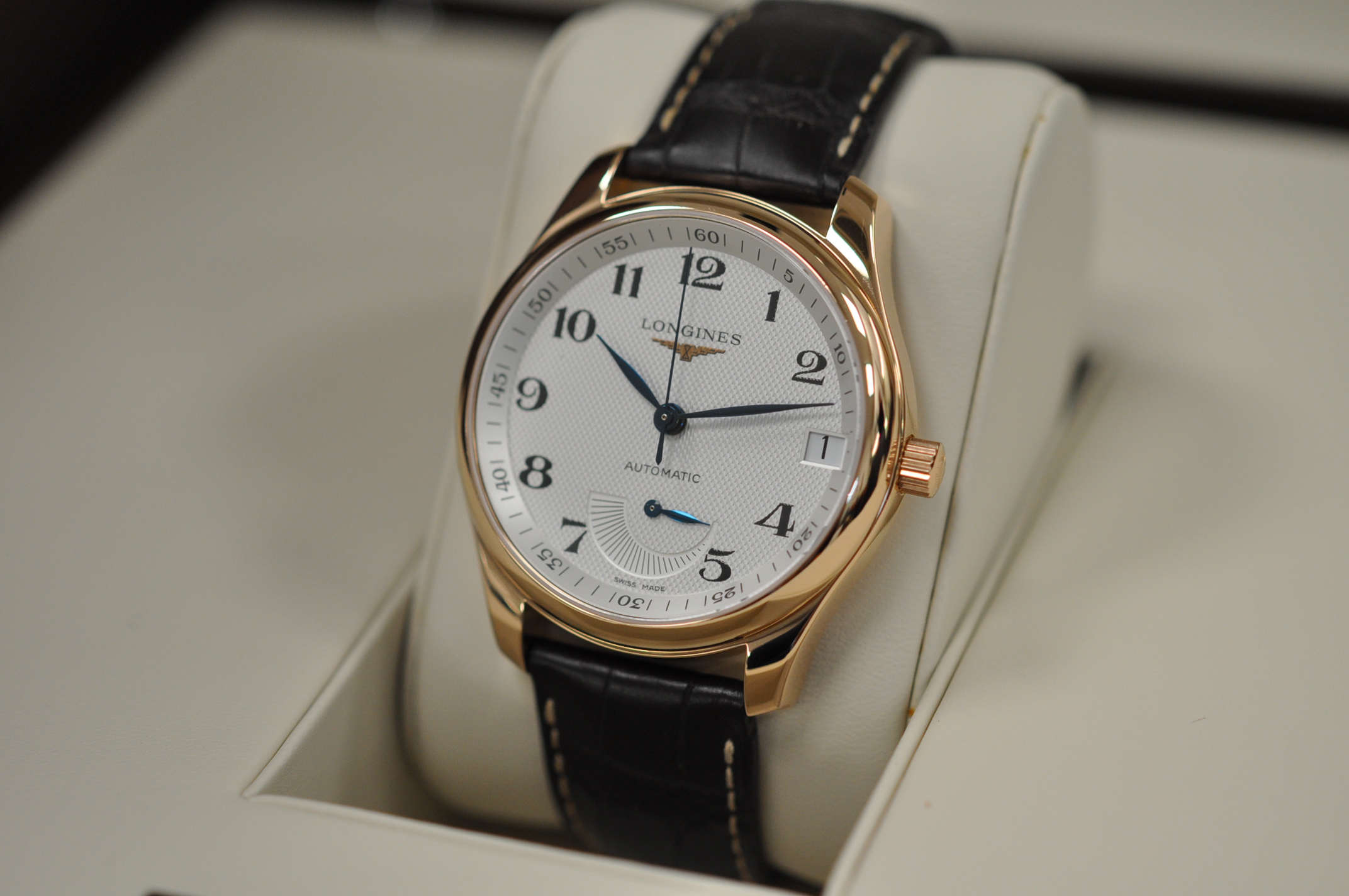 Longines 2017 18ct Master Collection Automatic - Hackett Watches