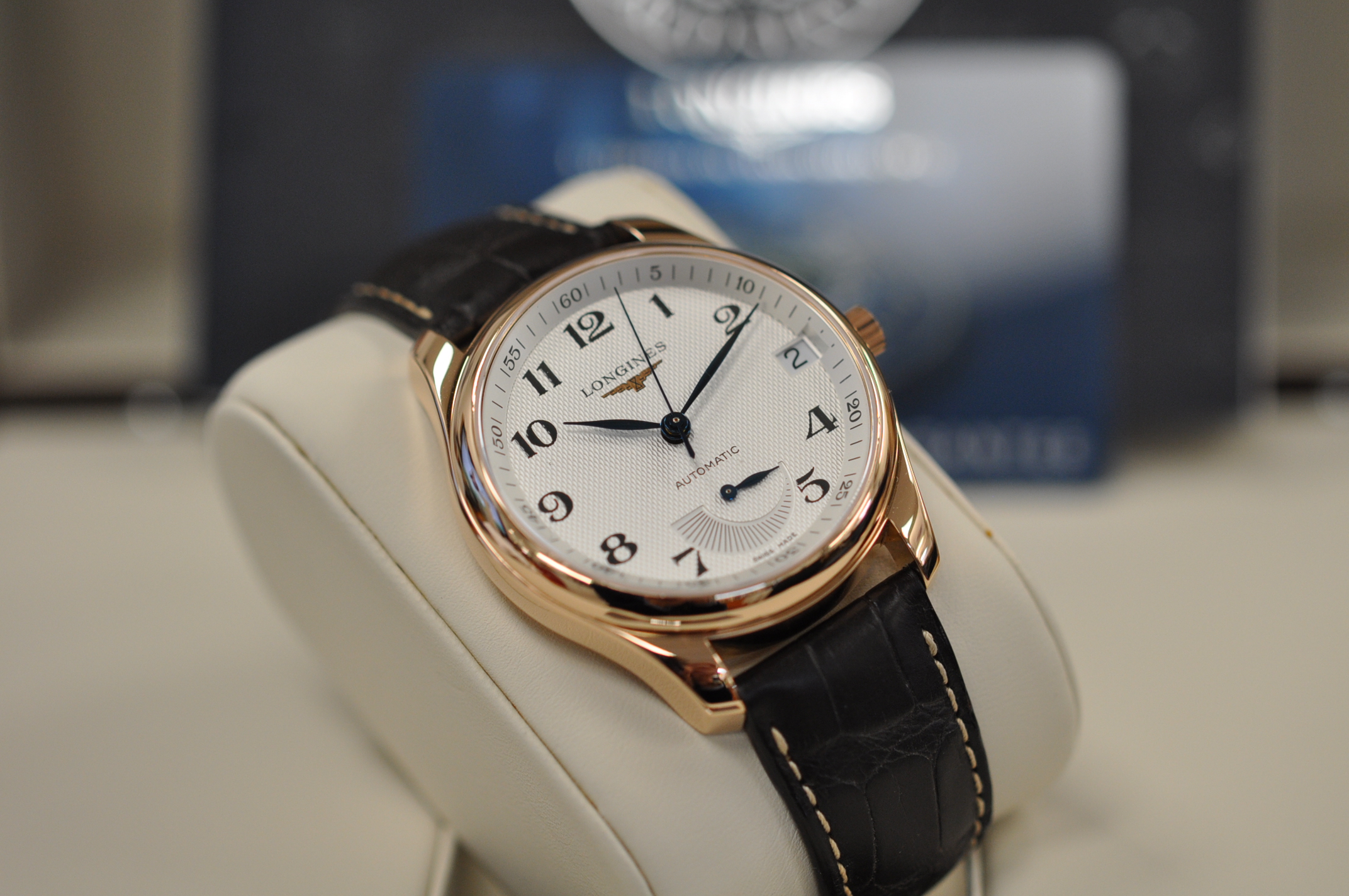 Longines 2017 18ct Master Collection Automatic - Hackett Watches