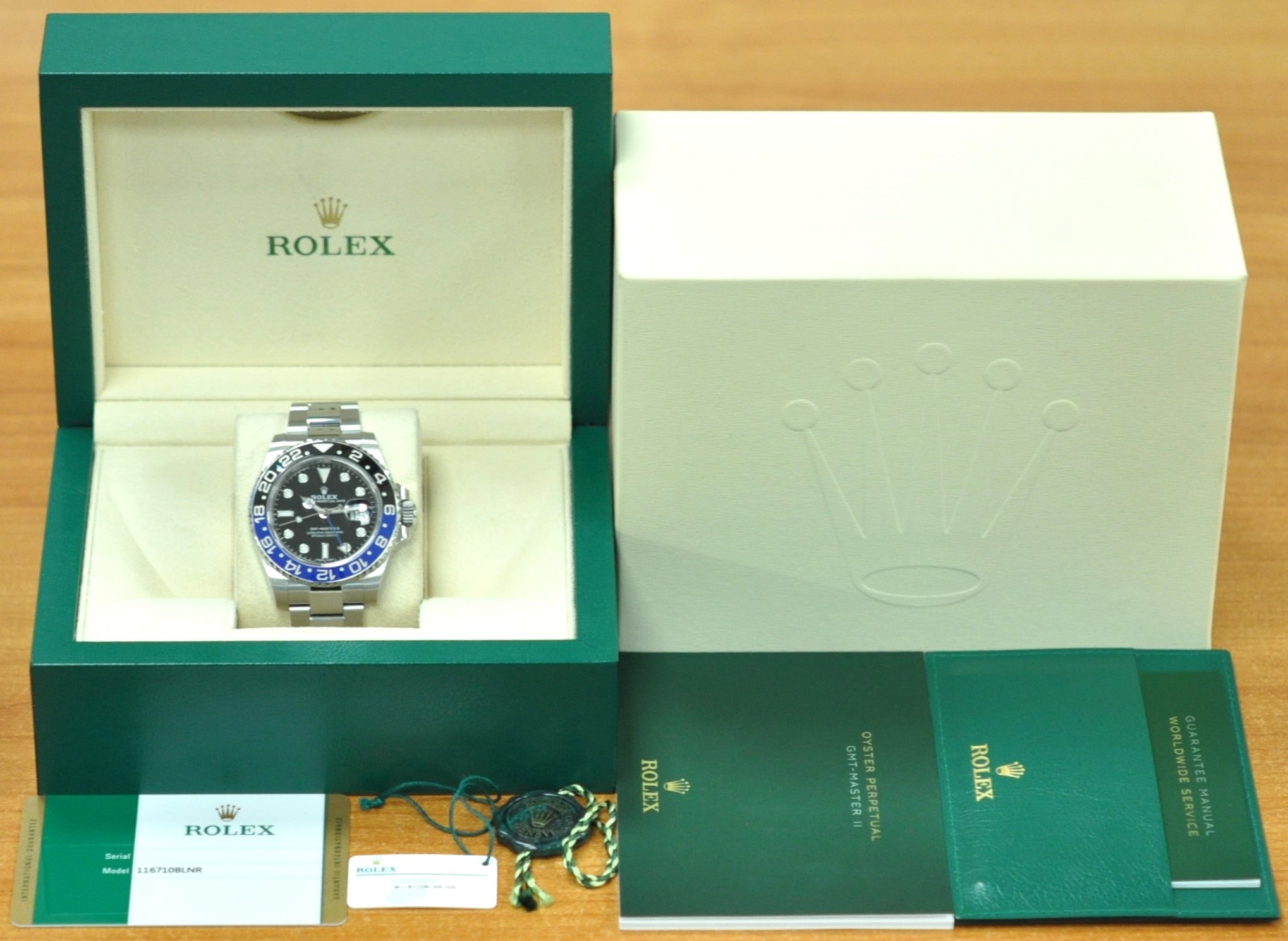 Rolex 2018 GMT-Master II 116710BLNR - Hackett Watches