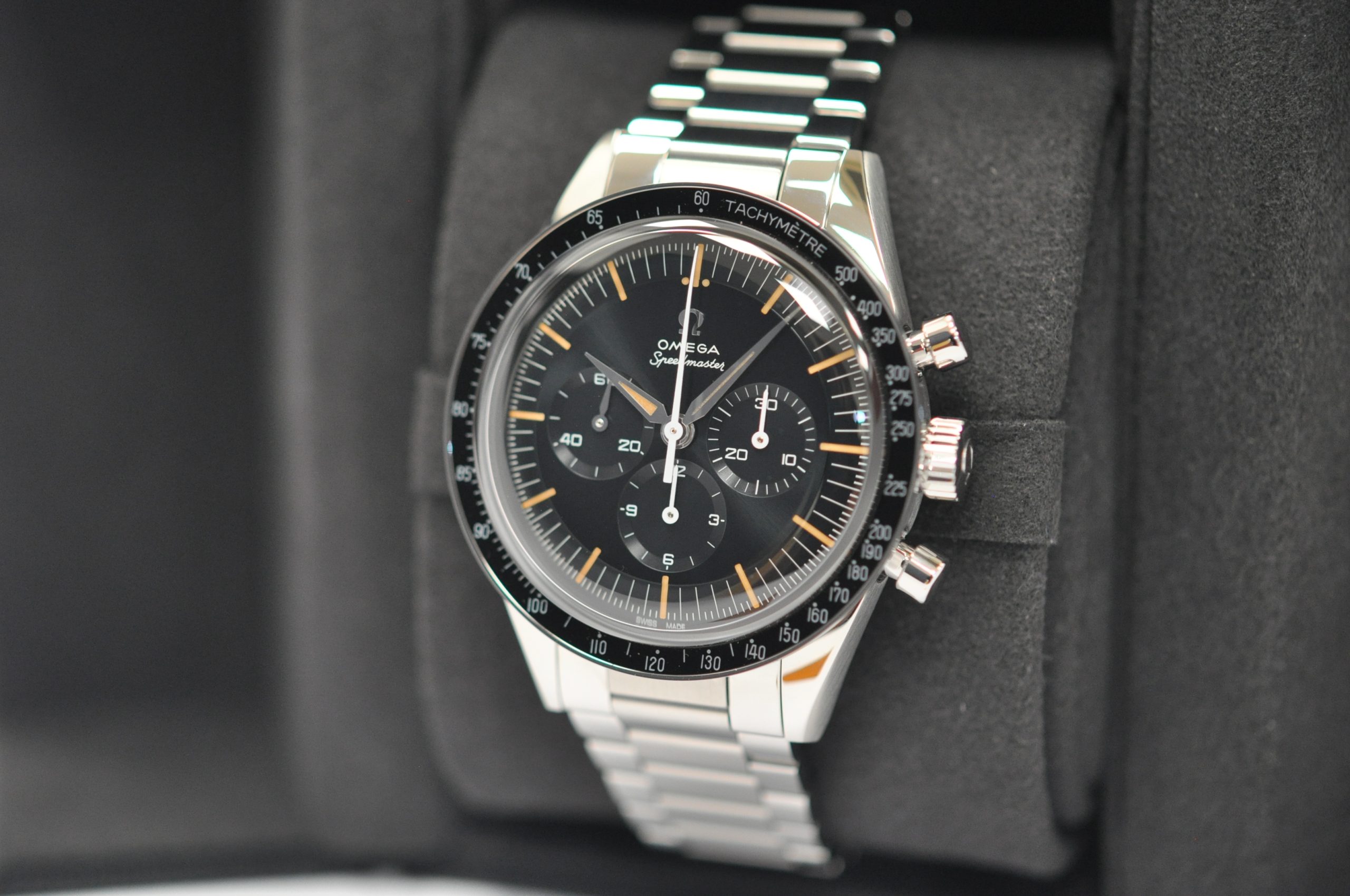 Omega New Nov 2024 First Omega in Space 31030405006001 - Hackett Watches