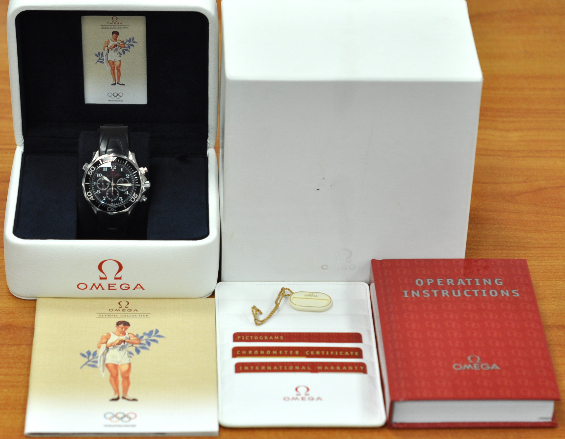 Omega 2004 Seamaster Diver 300M Olympic 2894.51.91 - Hackett Watches