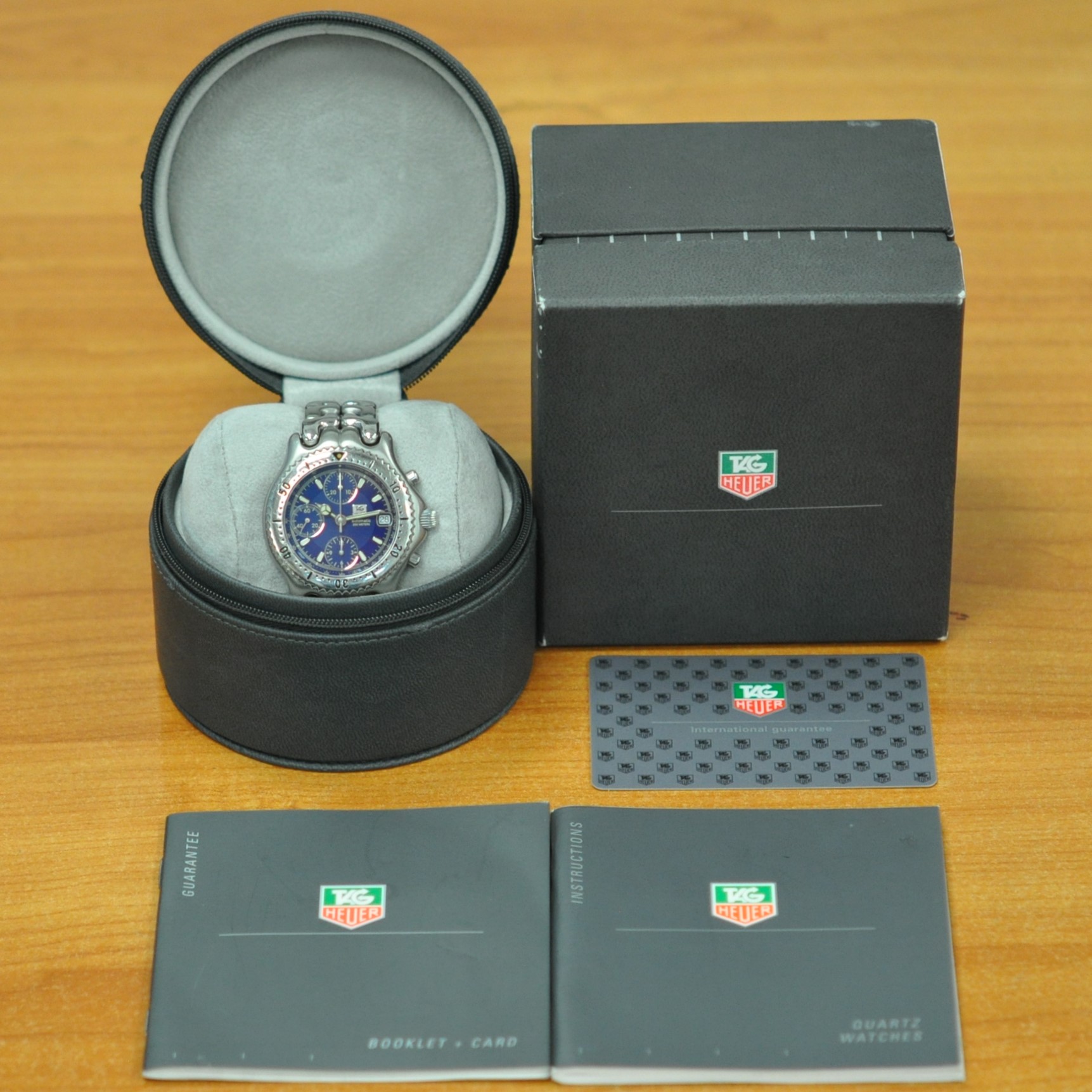 TAG Heuer 1990s Link Chronograph CG-2111-RO - Hackett Watches